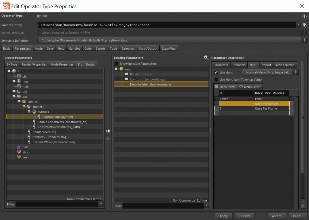 Python Rop: Part 3 — Parameter Interface Build | EYEVEX